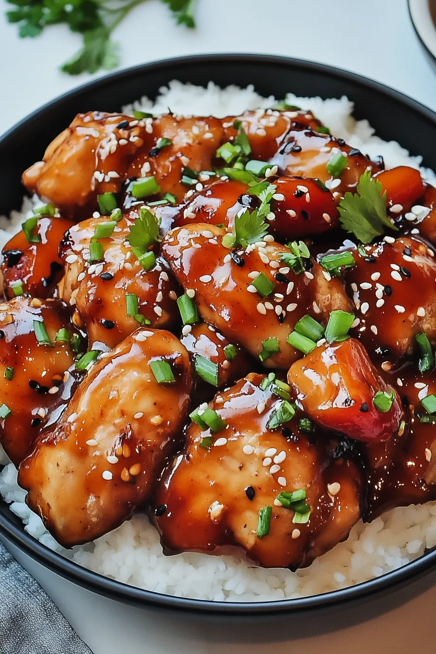 Sweet and Sticky Chicken – Recipes Dish