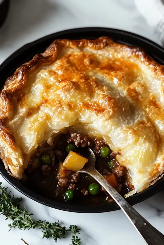 Crispy Potato Topped Meat Pie – Recipes Dish