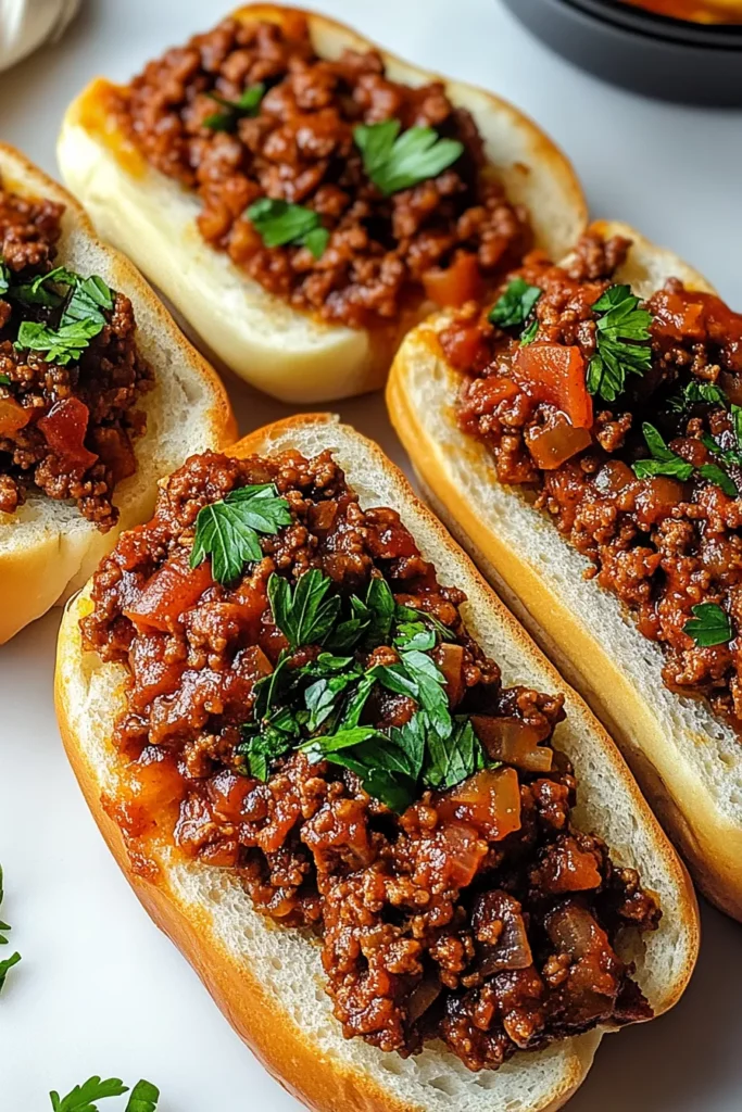Italian Garlic Bread Sloppy Joes – Recipes Dish