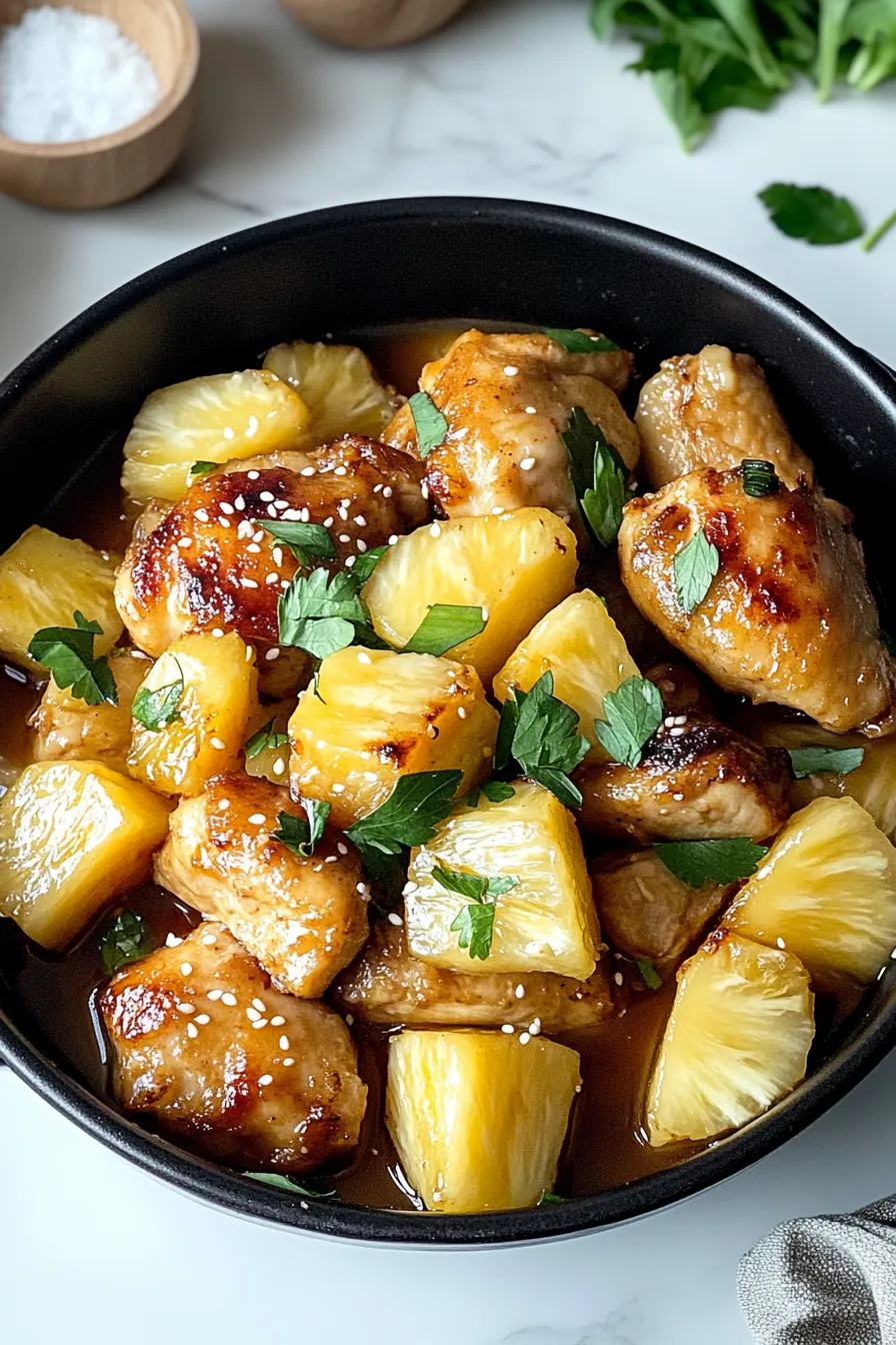 Sweet and Tangy Pineapple Chicken – Recipes Dish