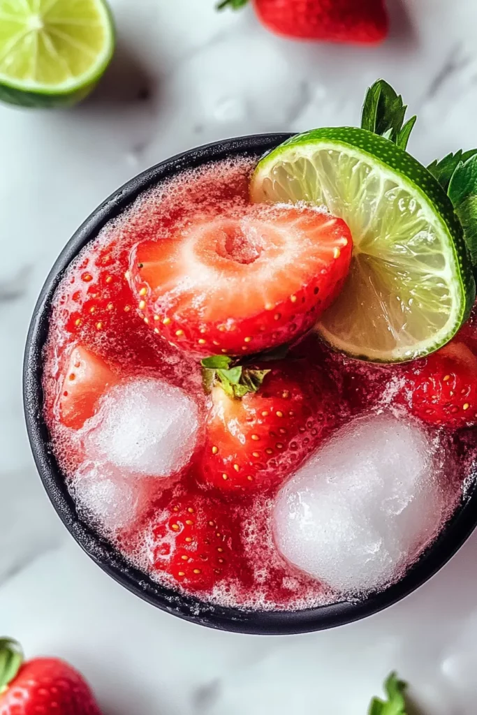 Strawberry Lime Slush – Recipes Dish