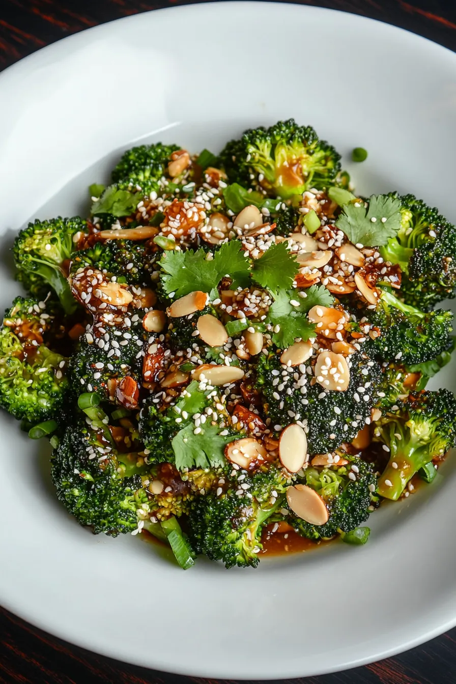 Crispy Asian Sesame Broccoli Salad – Recipes Dish