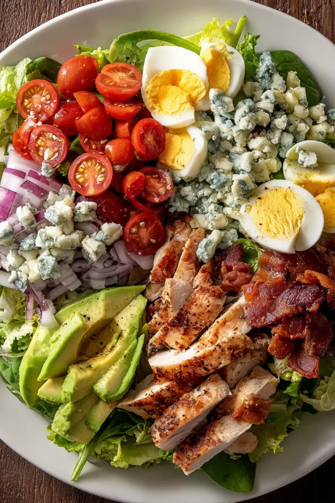 Classic American Cobb Salad with Crispy Bacon – Recipes Dish