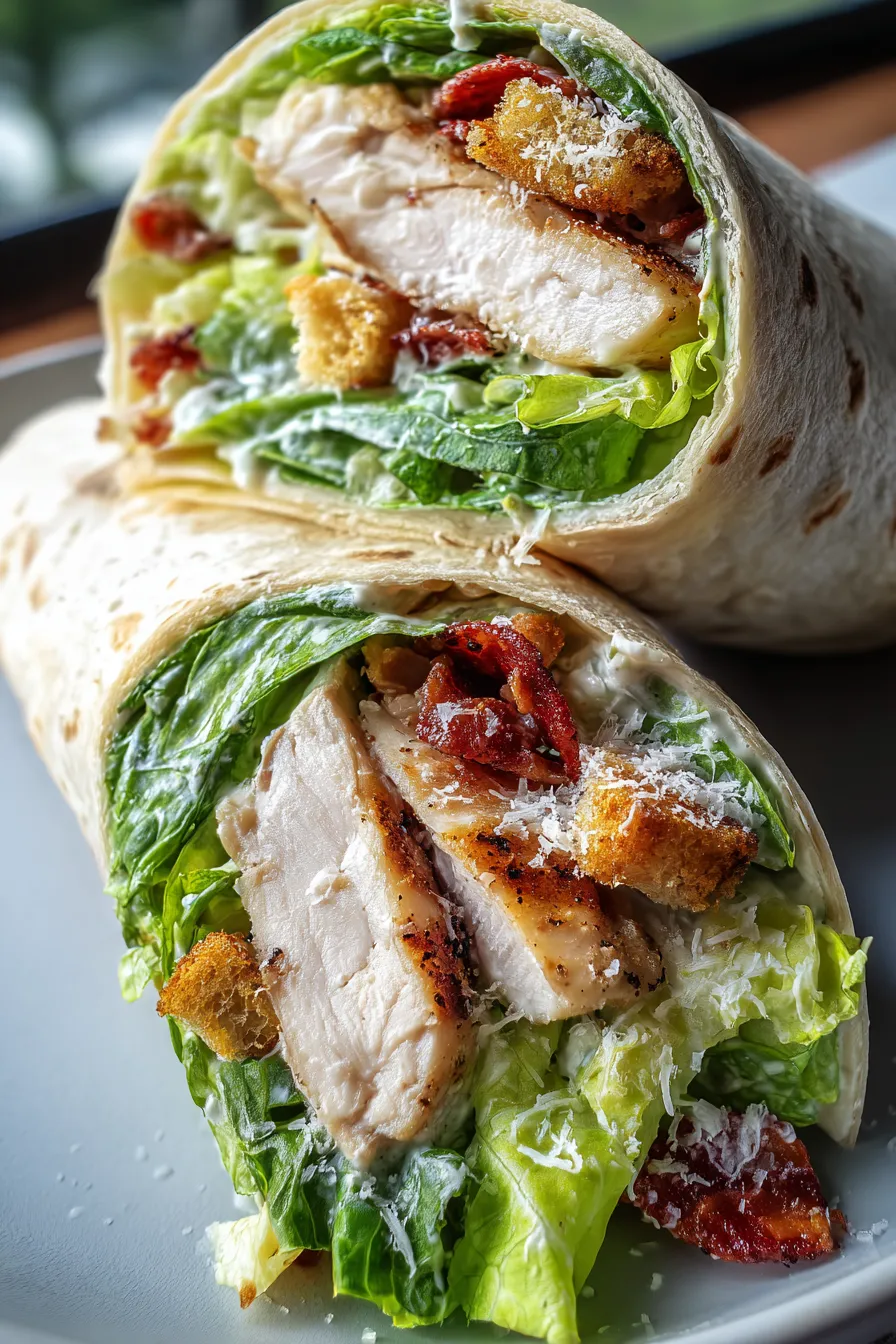 Chicken Caesar Wrap – Recipes Dish