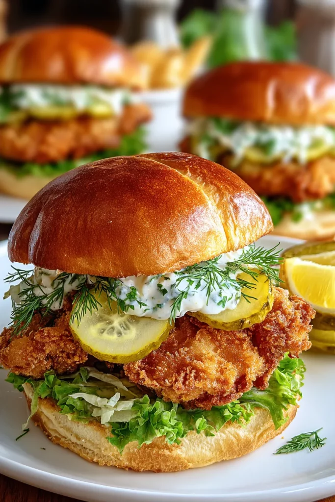 Crispy Dill Chicken Sandwich – Recipes Dish