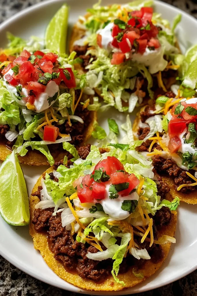 Ground Beef Tostadas – Recipes Dish