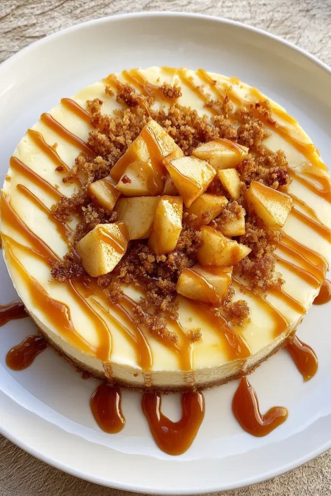 Caramel Apple Cheesecake – Recipes Dish