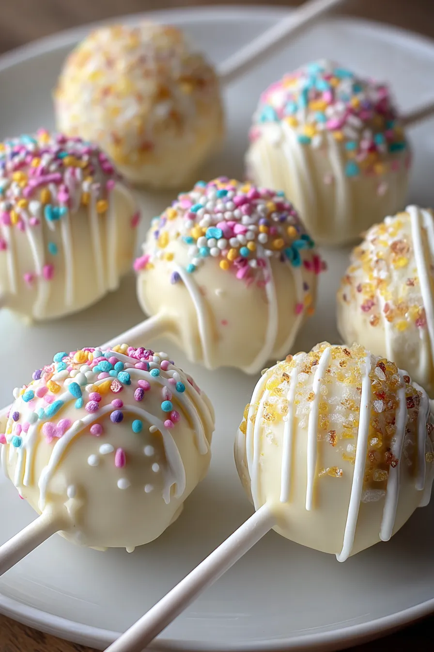 Birthday Cake Pops – Recipes Dish