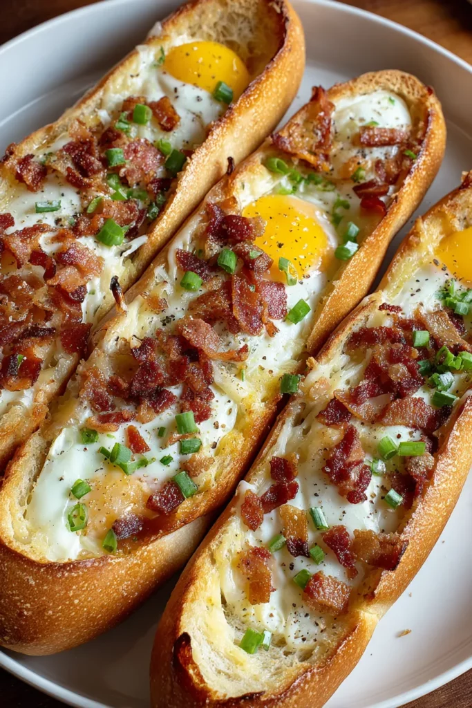 Baked Egg Boats – Recipes Dish