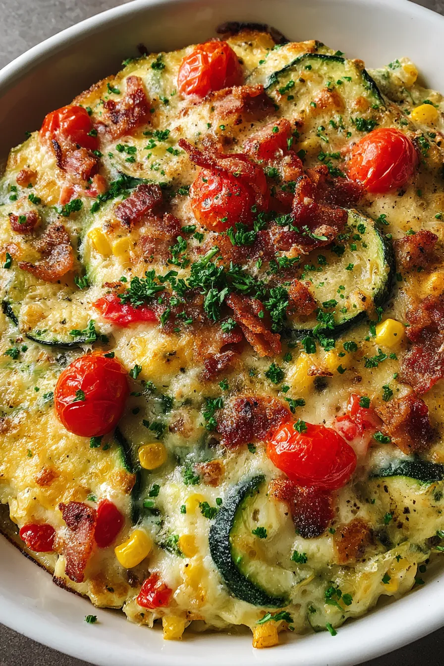 Loaded Zucchini Casserole – Recipes Dish