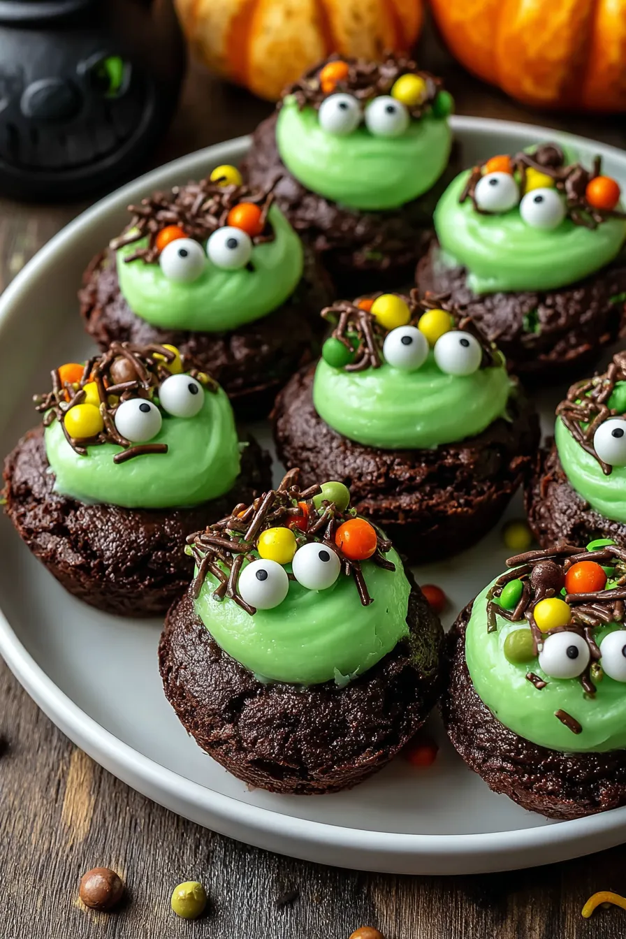 Witch Cauldron Brownie Bites – Recipes Dish