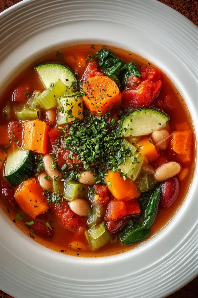 Vegetable and Bean Soup – Recipes Dish