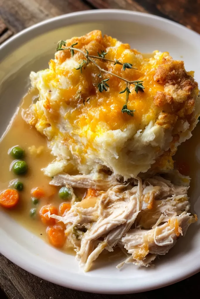 Turkey and Mashed Potatoes Casserole – Recipes Dish