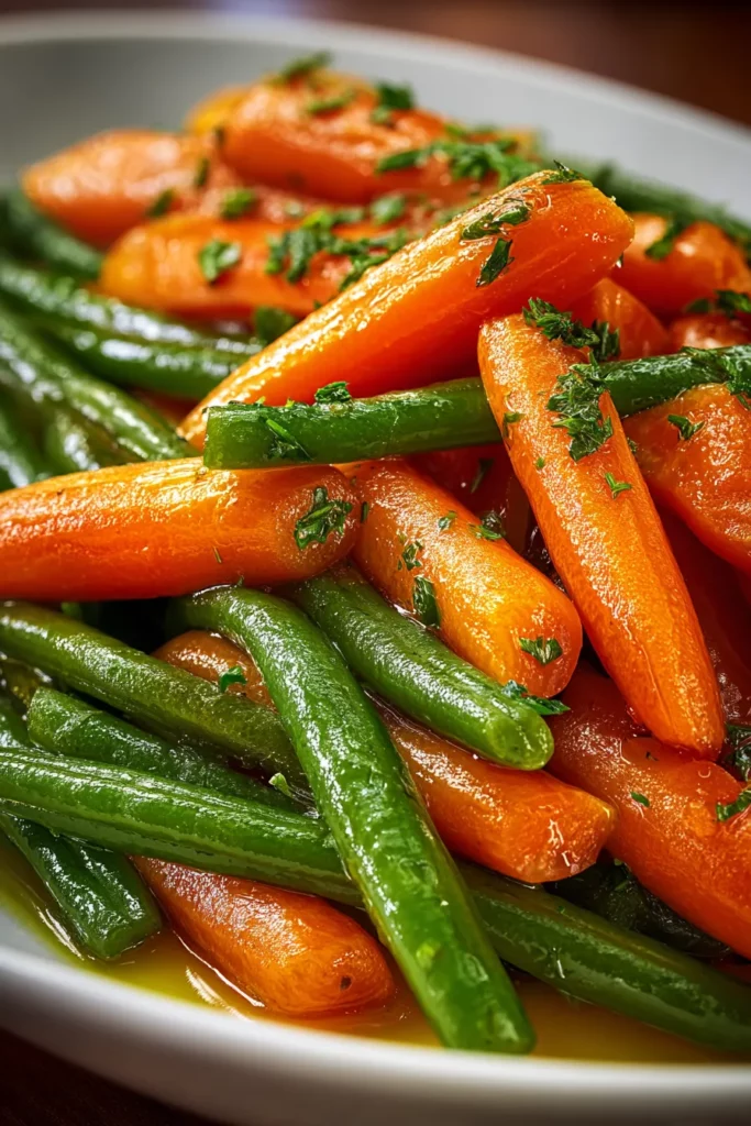 Honey Glazed Carrots and Green Beans – Recipes Dish