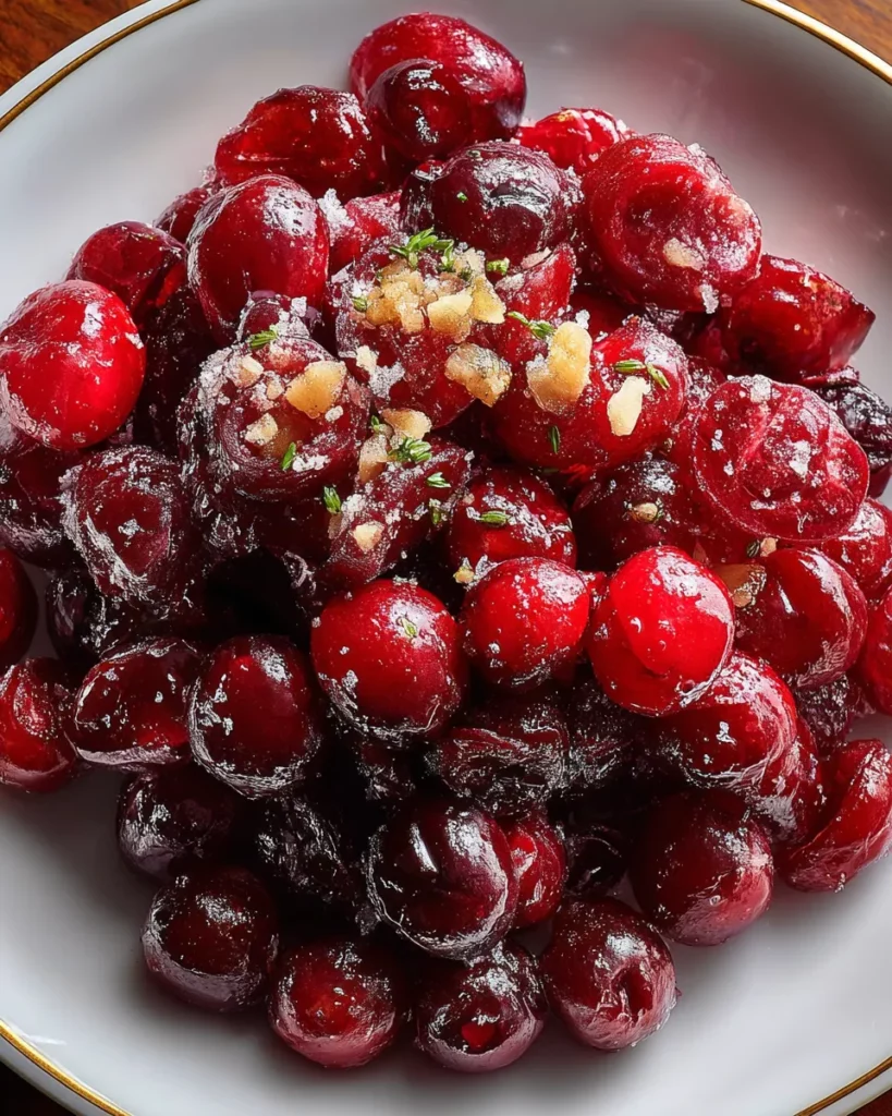 Sweet and Tart Spiced Candied Cranberries – Recipes Dish