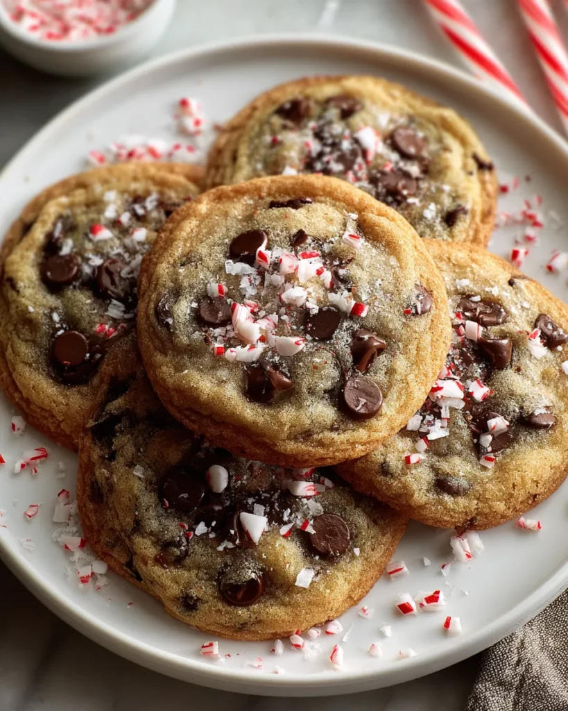 Peppermint Chocolate Chip Cookies – Recipes Dish
