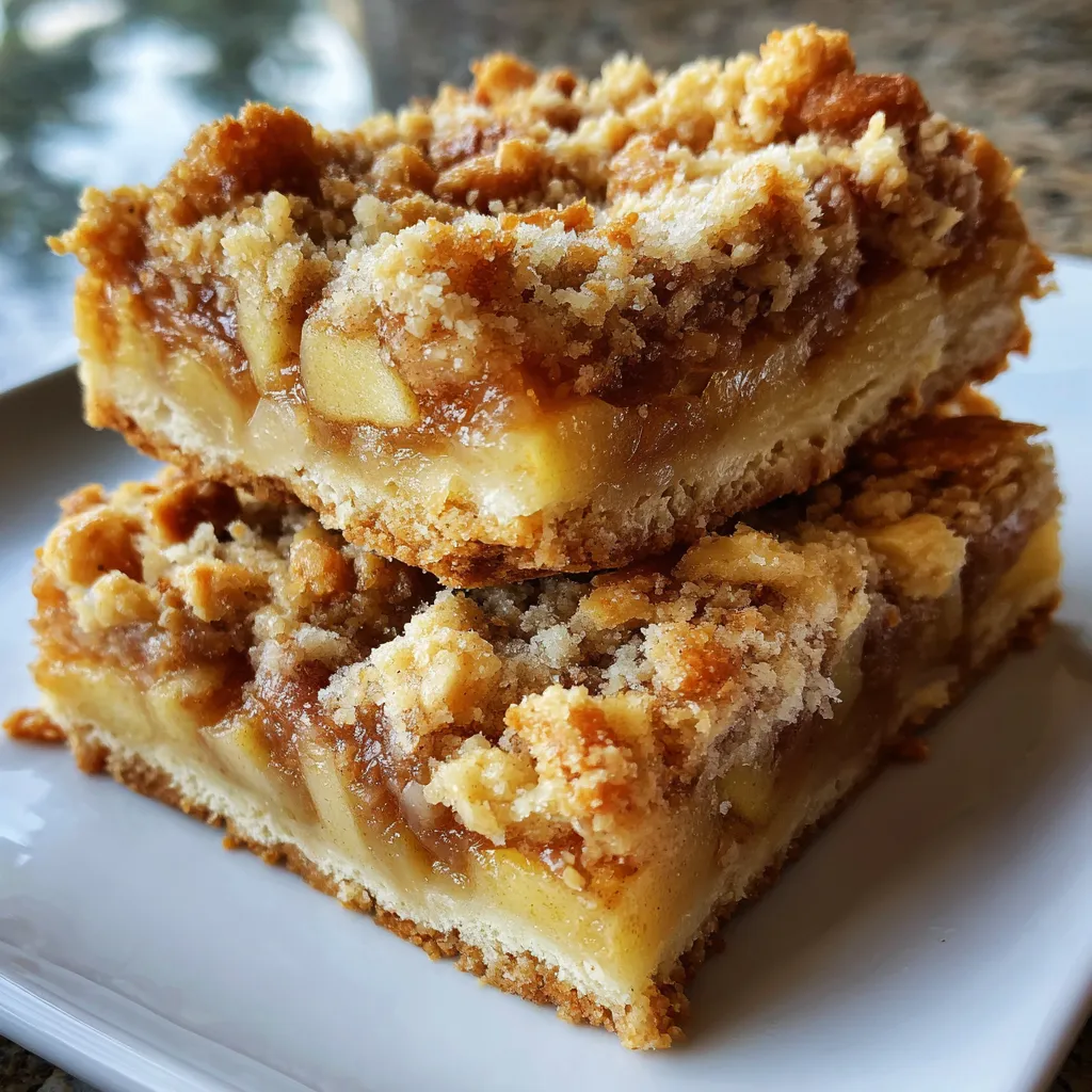 Sweet Apple Crisp Shortbread Bars – Recipes Dish