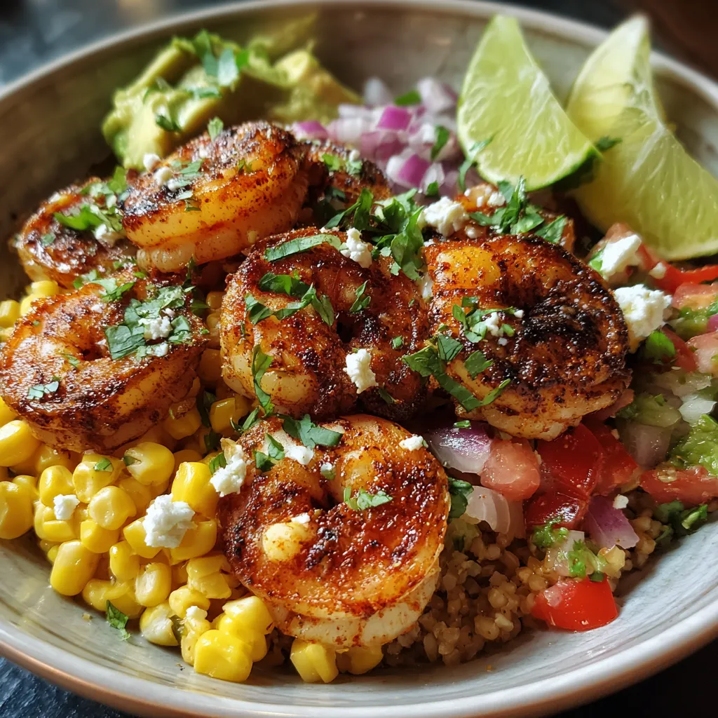 Grilled Shrimp Bowl with Fresh Corn Salsa – Recipes Dish