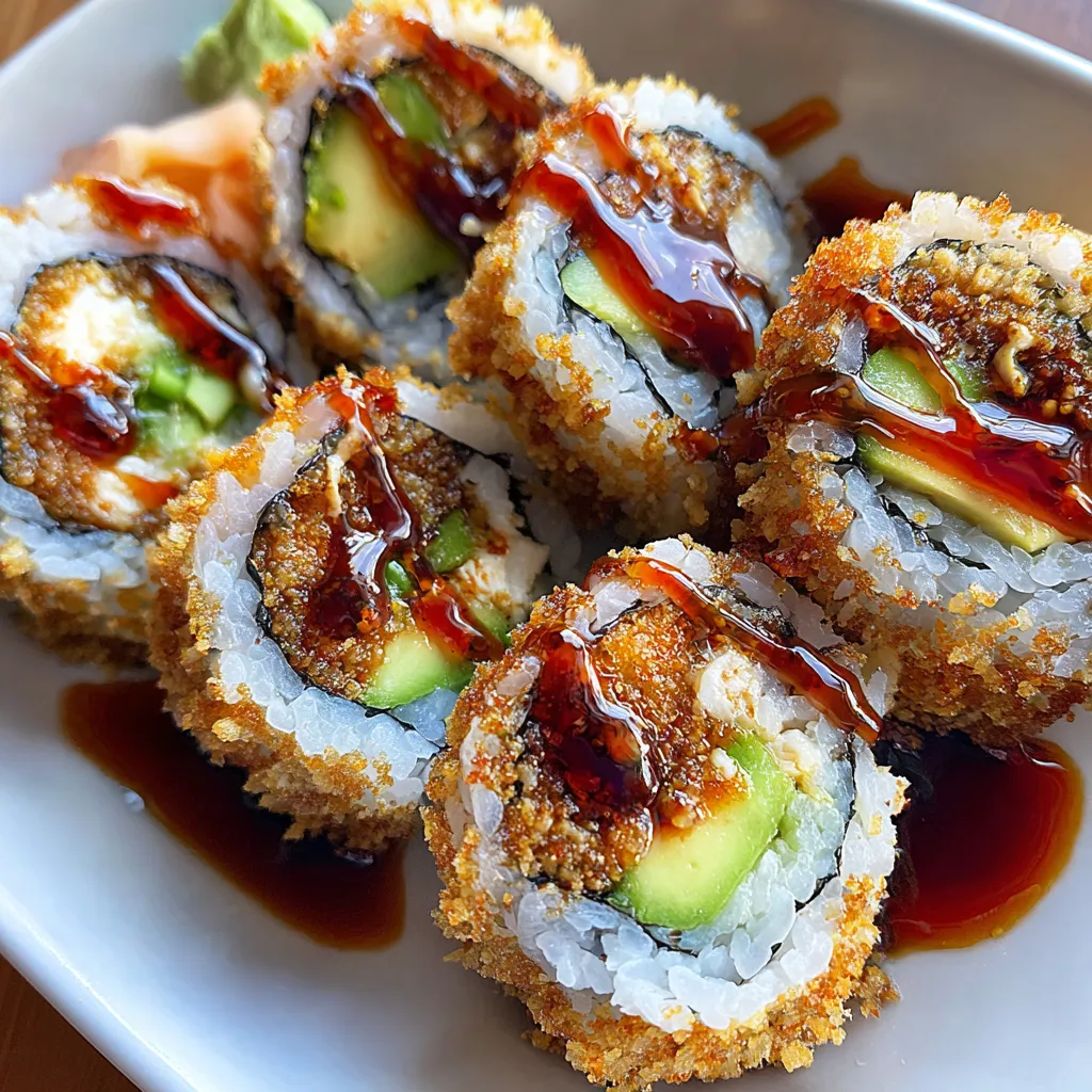 Crispy Creamy California Crunch Roll Sushi – Recipes Dish
