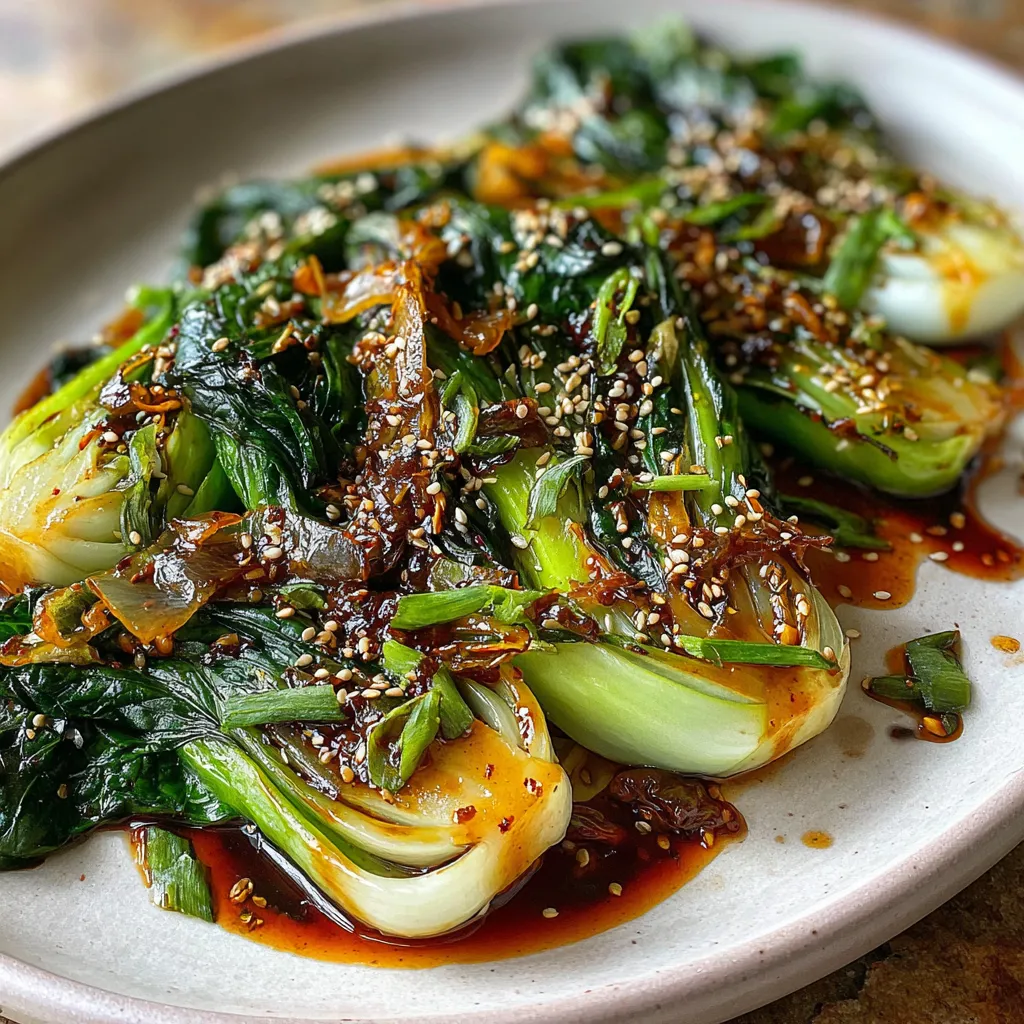 Sesame Garlic Bok Choy – Recipes Dish