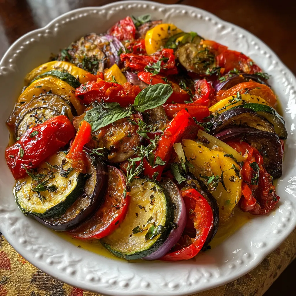 Hearty Slow-Roasted Rustic French Ratatouille – Recipes Dish